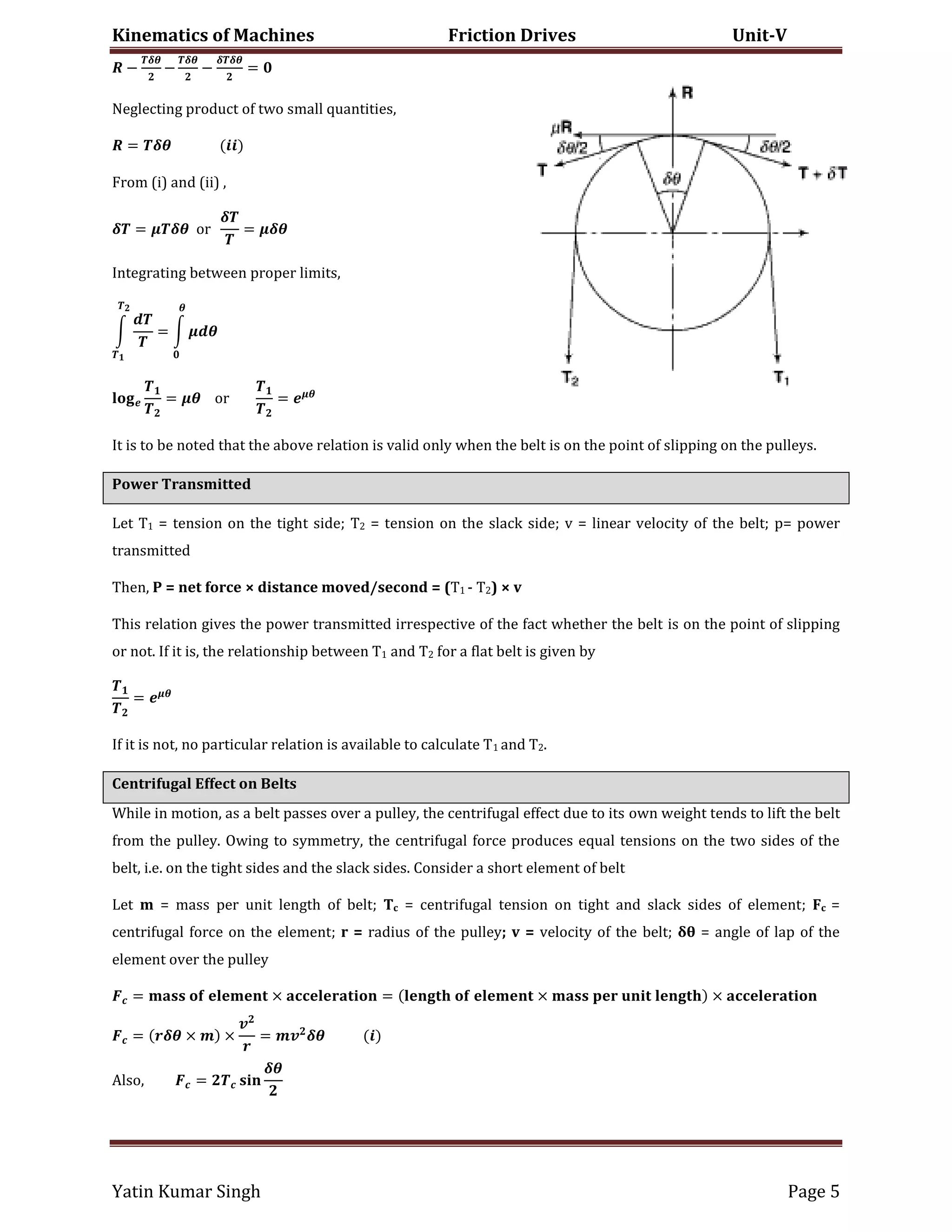 Friction Drives | PDF