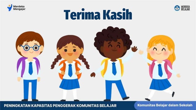 Materi Komunitas Belajar bagi setiap satuan pendidikan yang akan ...