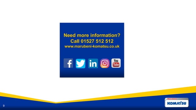 Komvision - Komatsu's solution to improving operators field of view. | PPT
