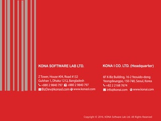 Kona Corporate Profile | PPT