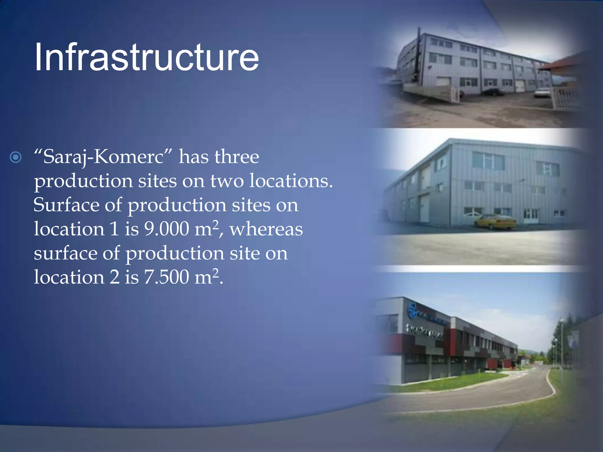 Saraj - Komerc d.o.o. business presentation | PPSX