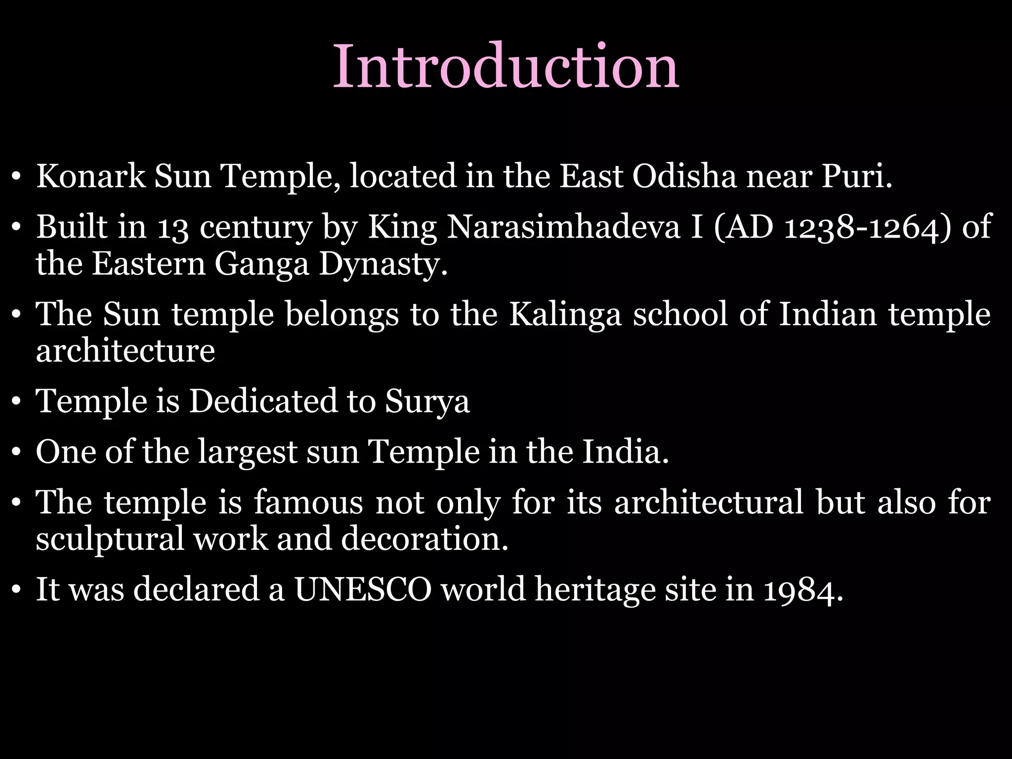 Konark Sun Temple | PDF