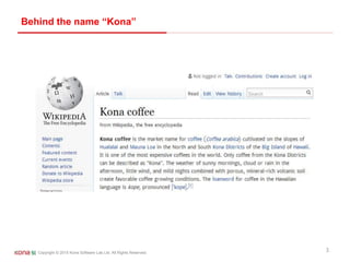 Kona Software Lab: Overview | PPTX