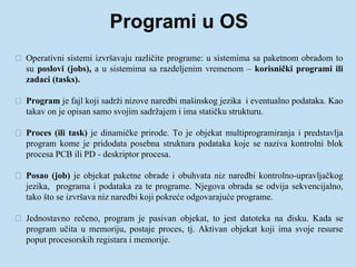 Koncepcija procesa | PPT