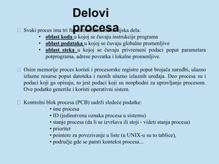 Koncepcija procesa | PPTX