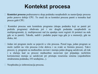 Koncepcija procesa | PPTX