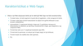 Web dizajni - konceptet themelore | PPTX