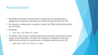 Web dizajni - konceptet themelore | PPTX