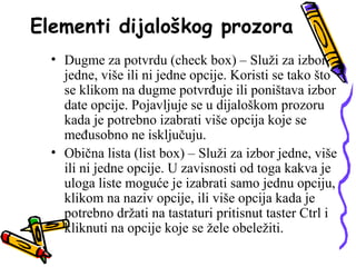 Koncept prozora i podela | PPT