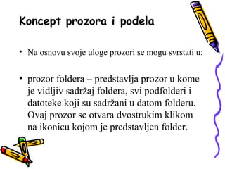 Koncept prozora i podela | PPT