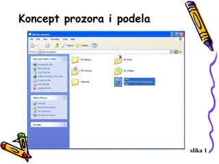 Koncept prozora i podela | PPT