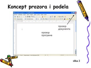 Koncept prozora i podela | PPT