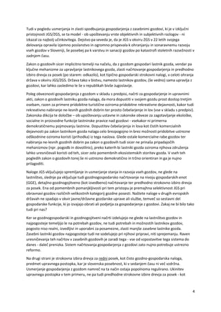 Koncept reforme slovenskega gozdarstva (11-2016) | PDF