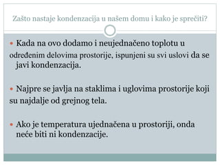 Kondenzacija | PPT