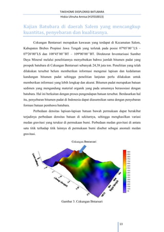 Kondisi geologi regional daerah salem | DOCX