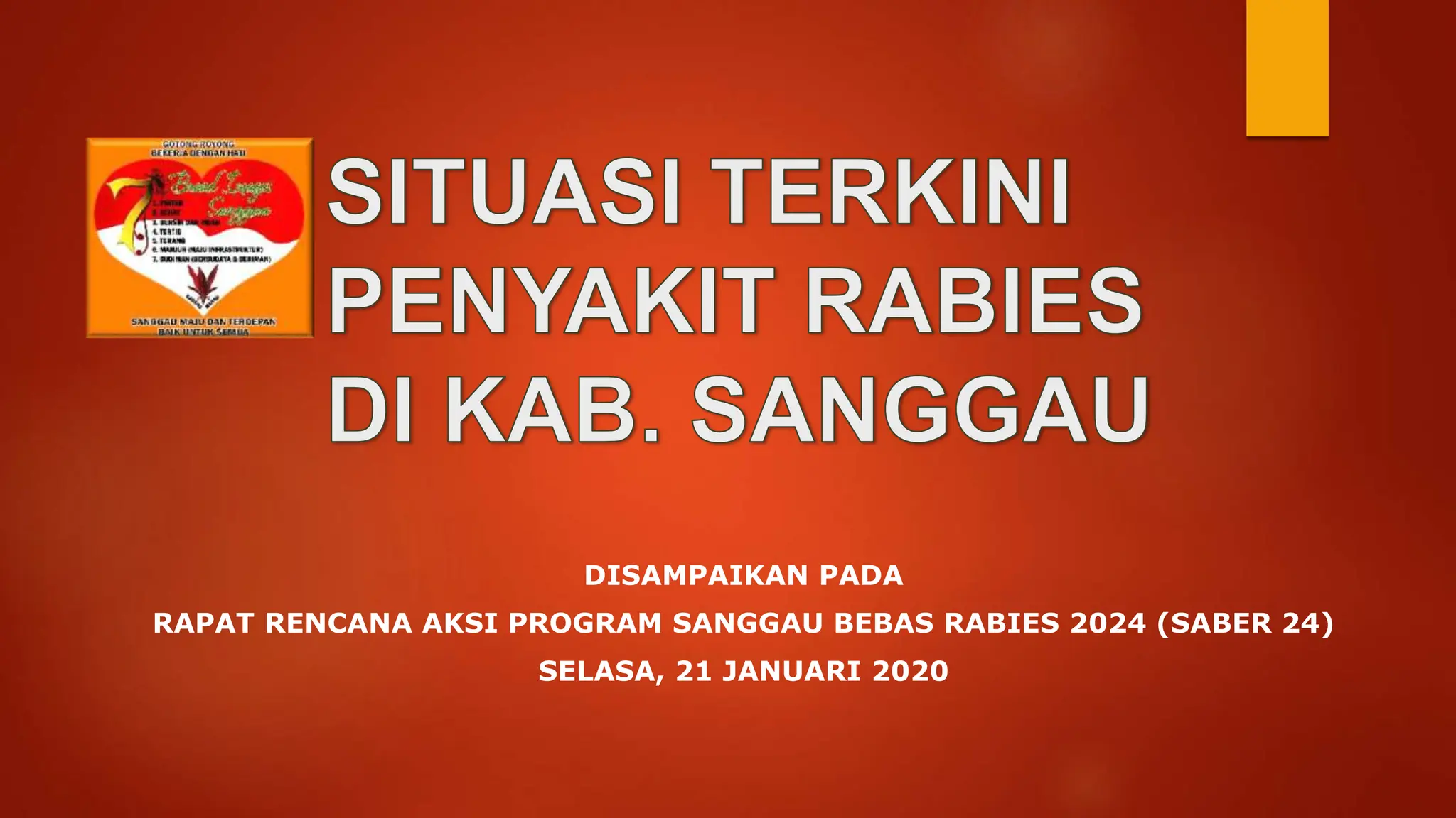 KONDISI GIGITAN HEWAN PENULAR RABIES SANGGAU 2020.pptx