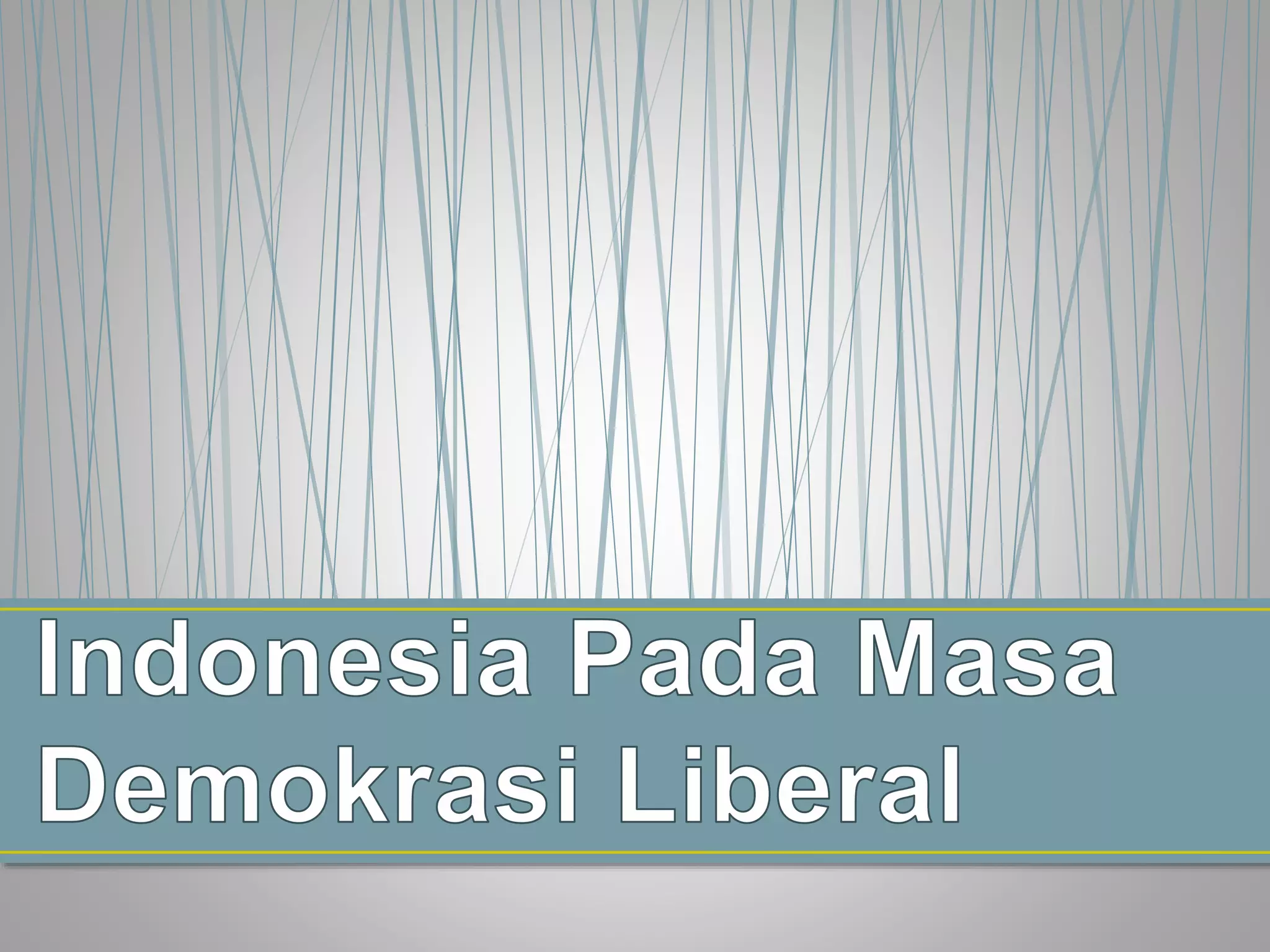 Kondisi Indonesia Pada Awal Kemerdekaan_sej Indo kelas XI Genap.pptx