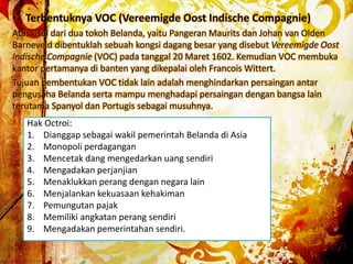 Kondisi Masyarakat Indonesia pada Masa Penjajahan. | PPTX