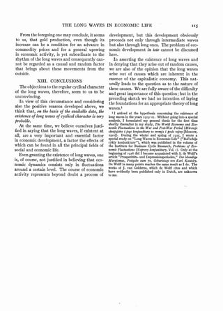Kondratieff Cycles - The Long Waves In Economic Life (1935) | PDF