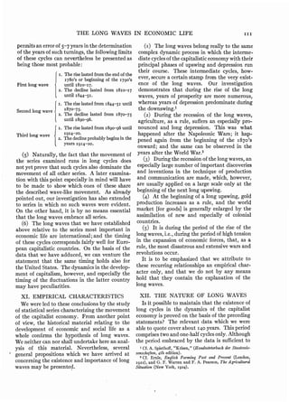 Kondratieff Cycles - The Long Waves In Economic Life (1935) | PDF