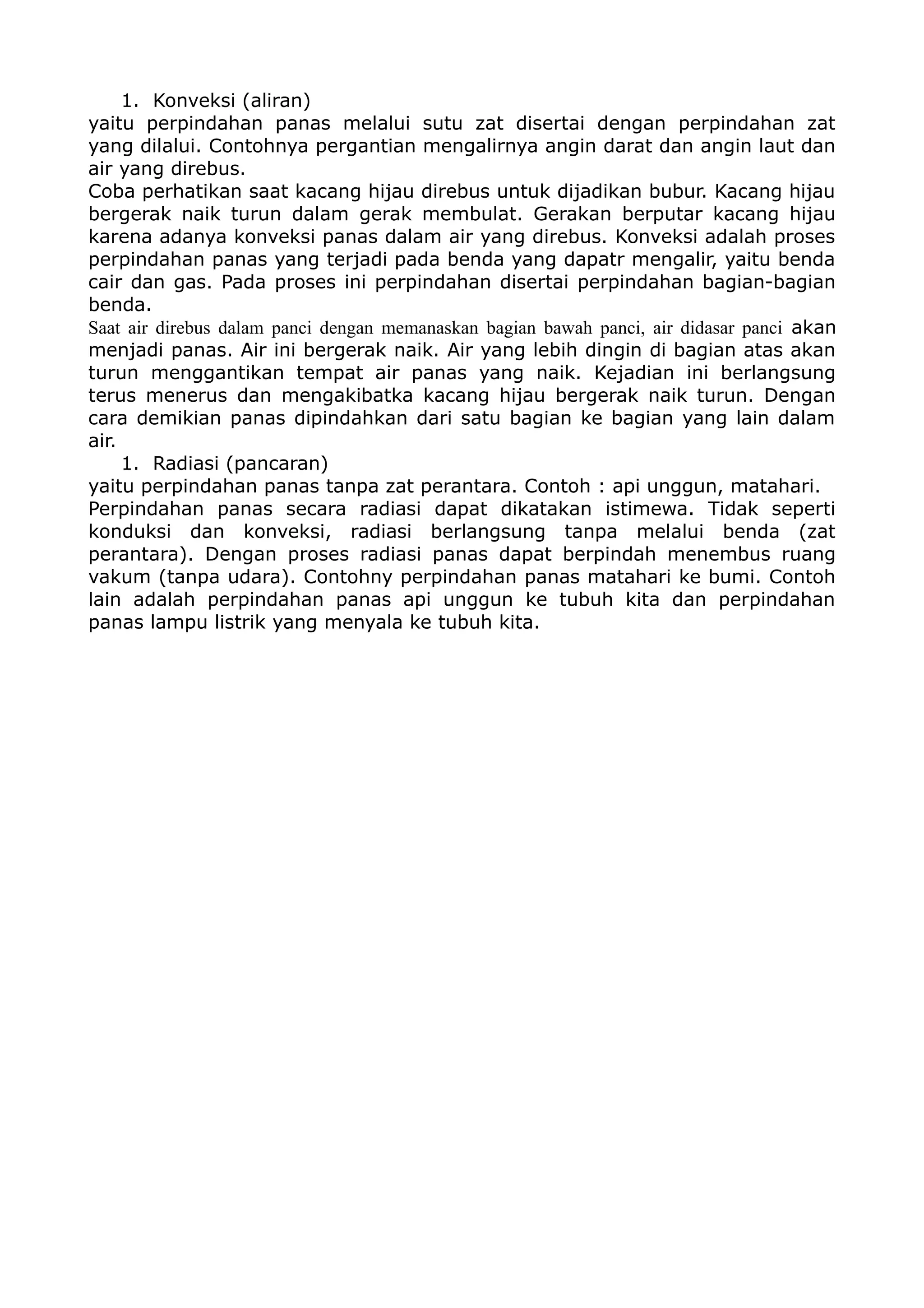 Konduktor dan isolator panas | DOC