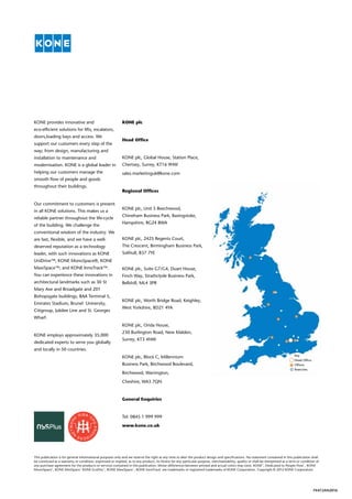 Kone eco space | PDF