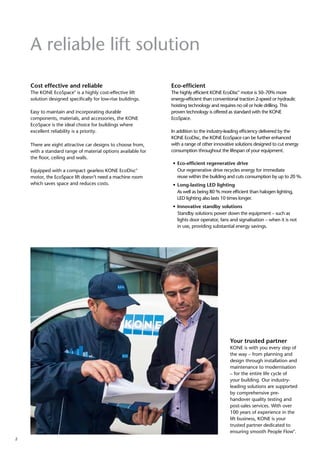 Kone eco space | PDF