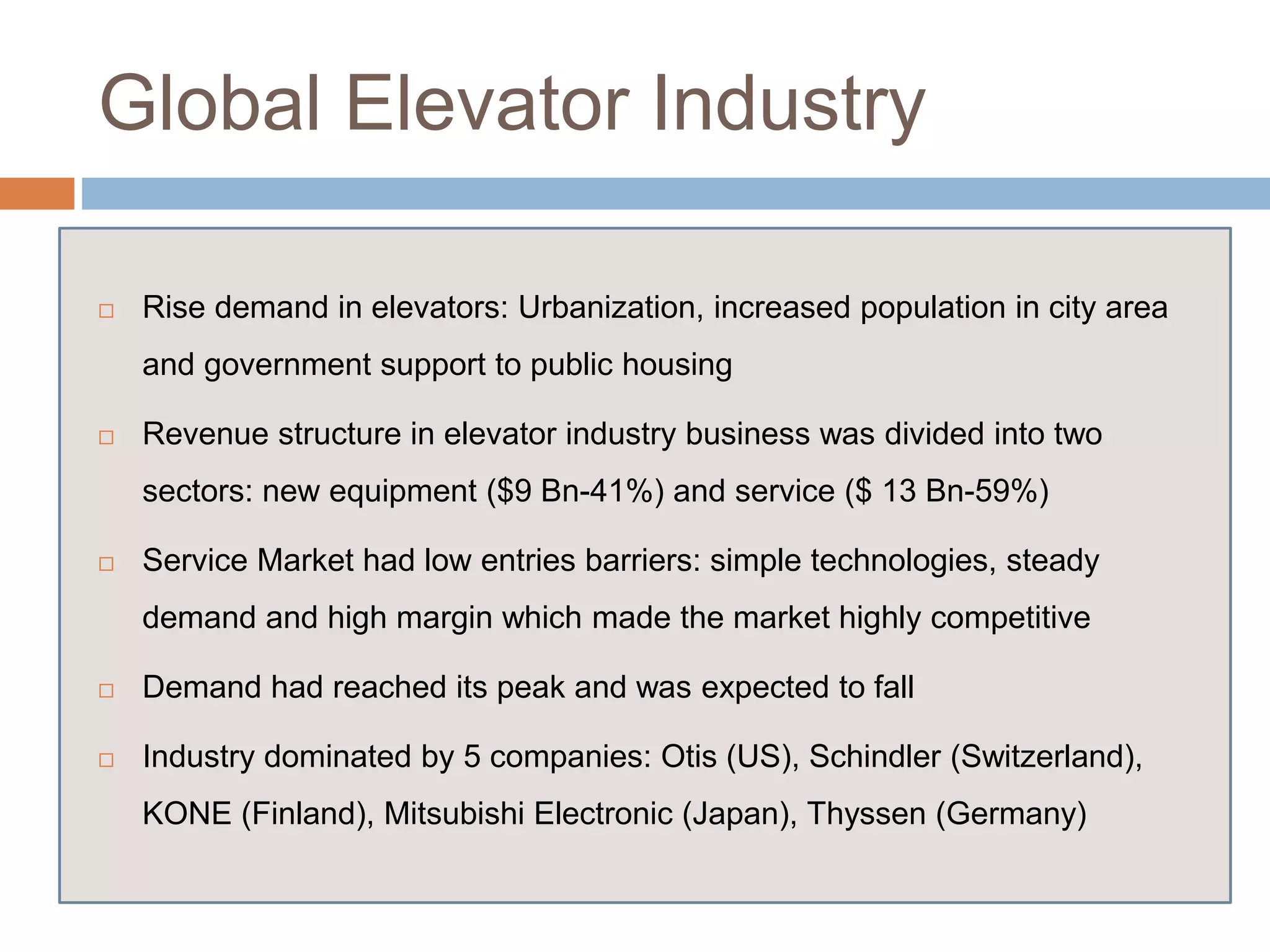 Kone-The Monospace Launch in Germany_B2B case analysis | PPTX
