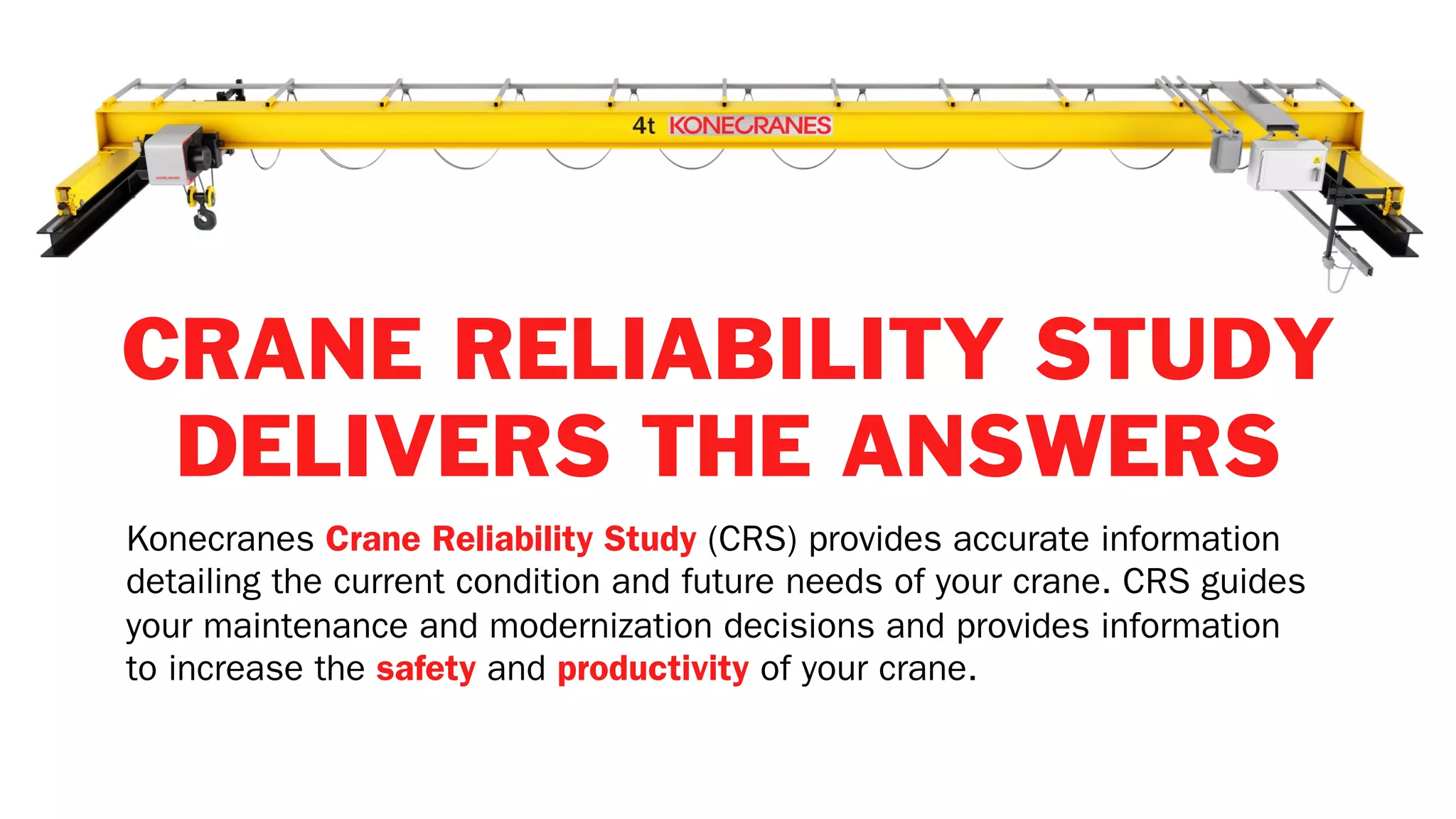 Crane Reliability Study - SlideShare | PPT