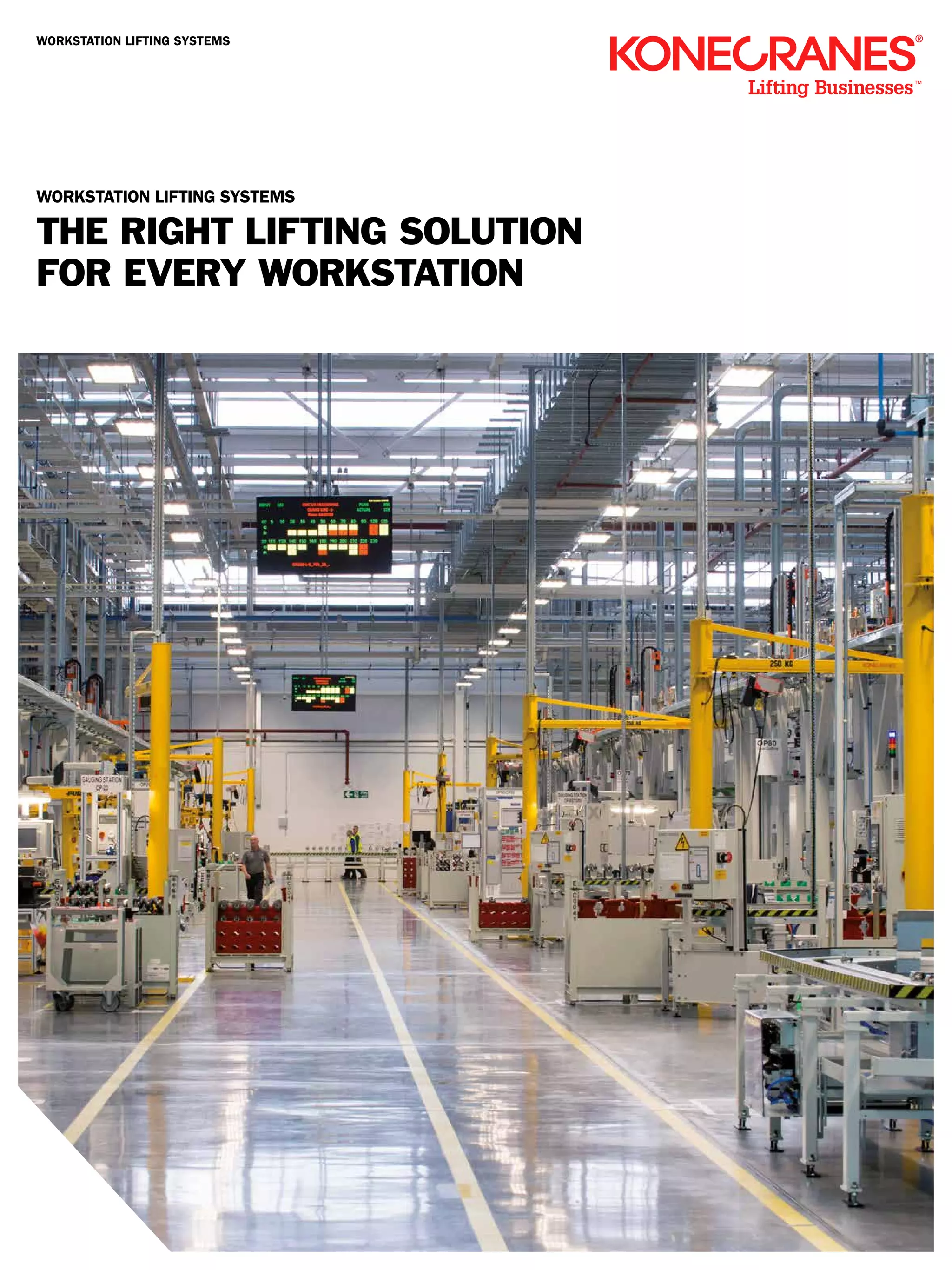 Konecranes Workstation Lifting System | PDF