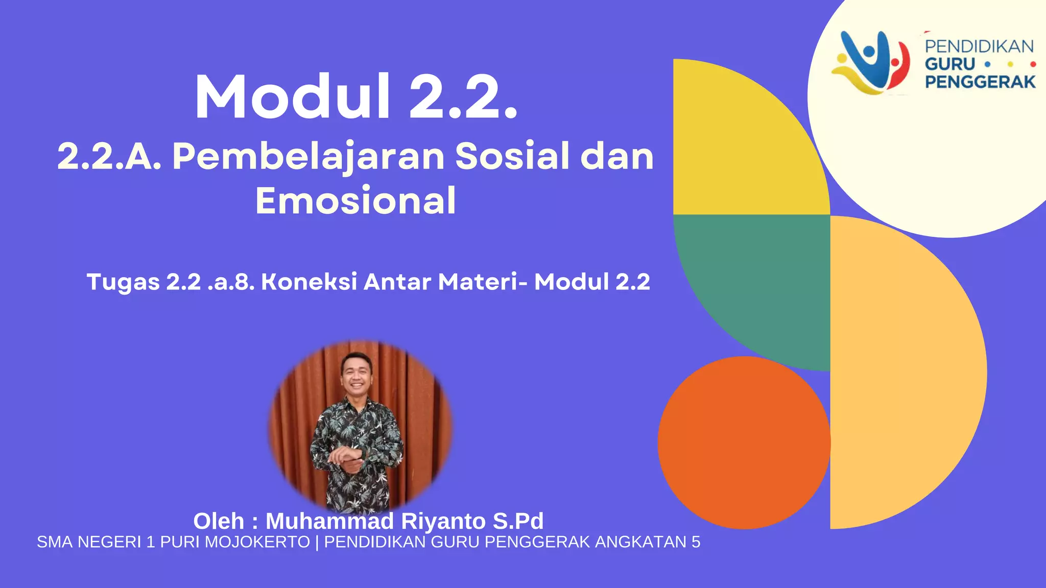 Koneksi antar materi - Modul 2.2 | PDF