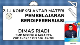 Koneksi Antar Materi 2.1.j. Pembelajaran Berdiferensiasi Dimas Riadi.pdf