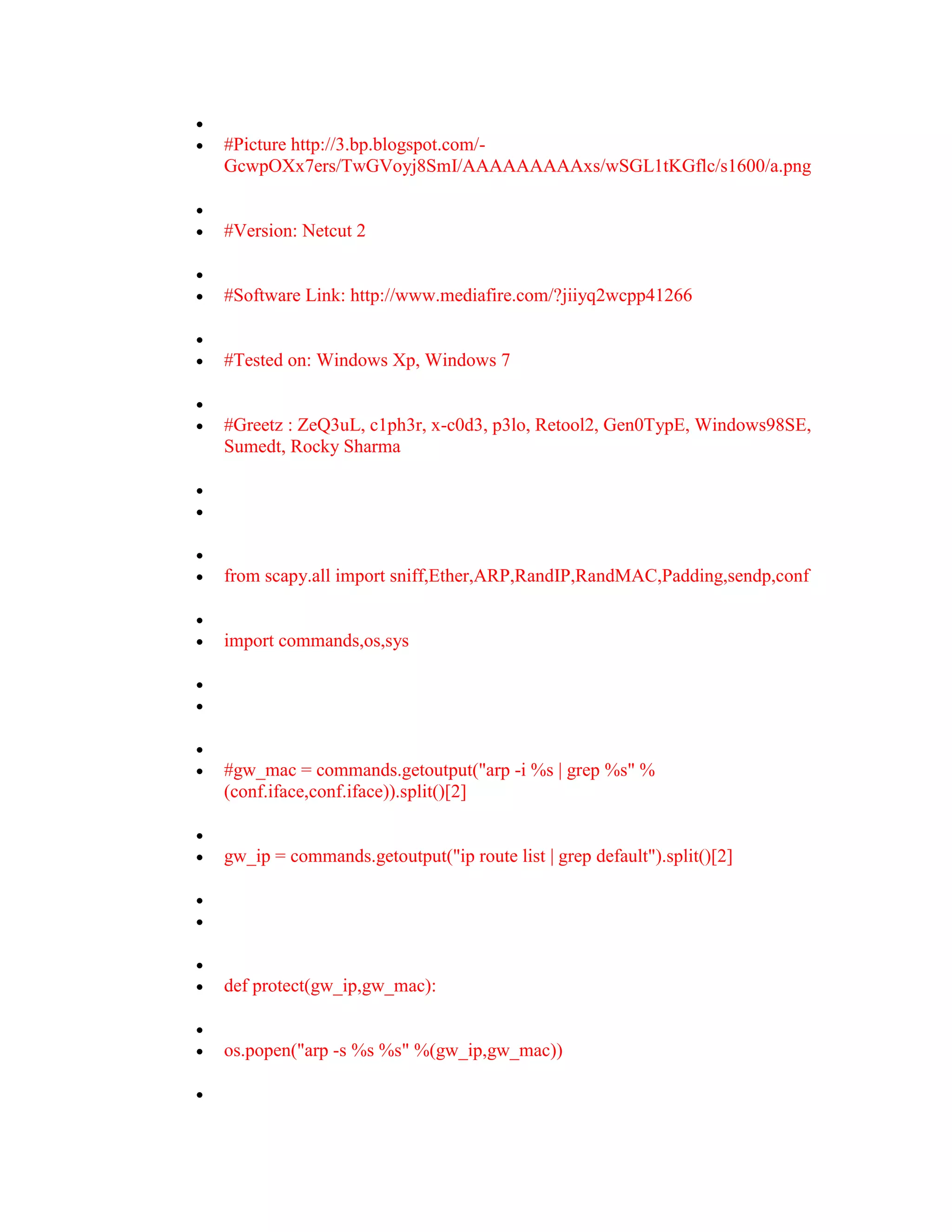 STOP NETCUT..!! | PDF