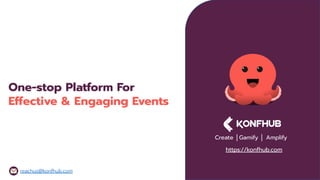 KonfHub Features, Benefits and Pricing | PDF