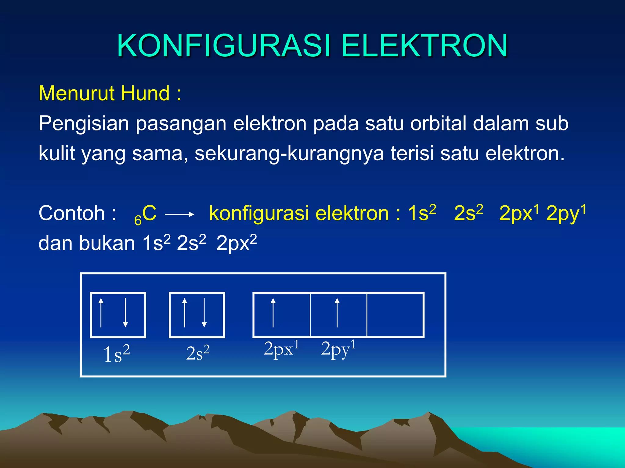 Konfigurasi elektron | PPTX