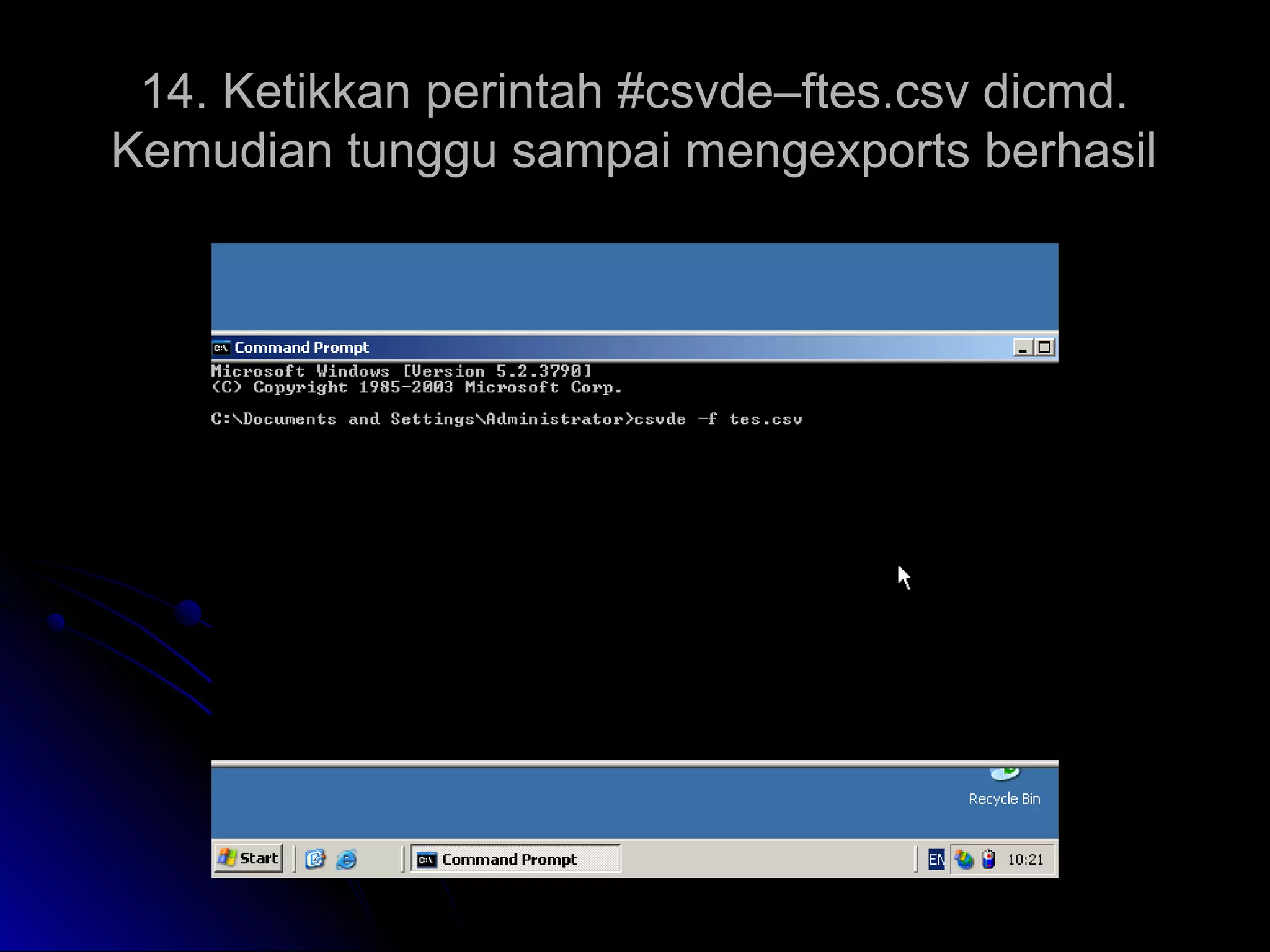 Konfigurasi active directory | PPT