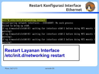 Konfigurasi Virtual Address Interface di Linux | PPT
