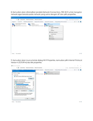 Konfigurasi AP Linksys | PDF