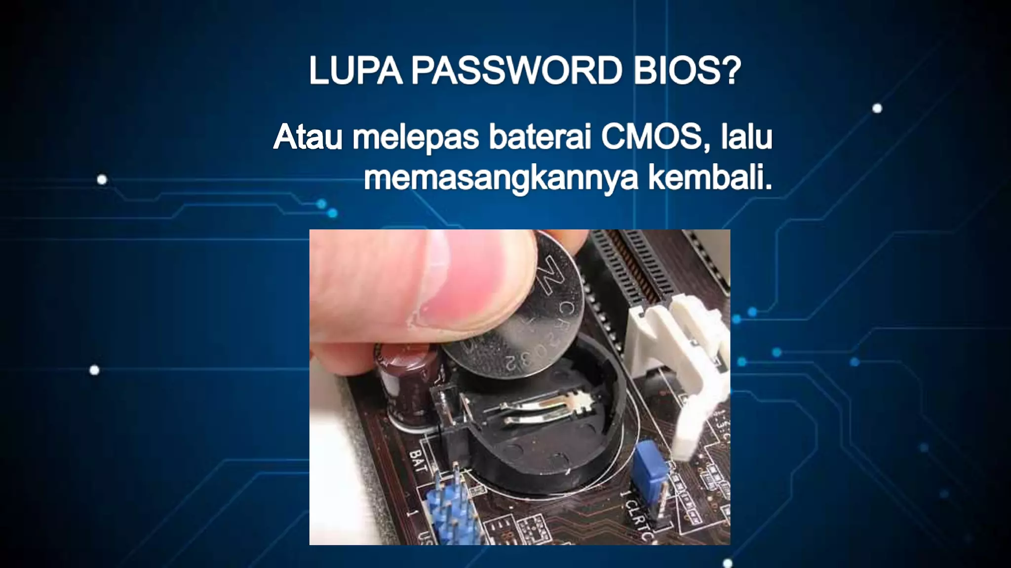 Konfigurasi bios | PPTX