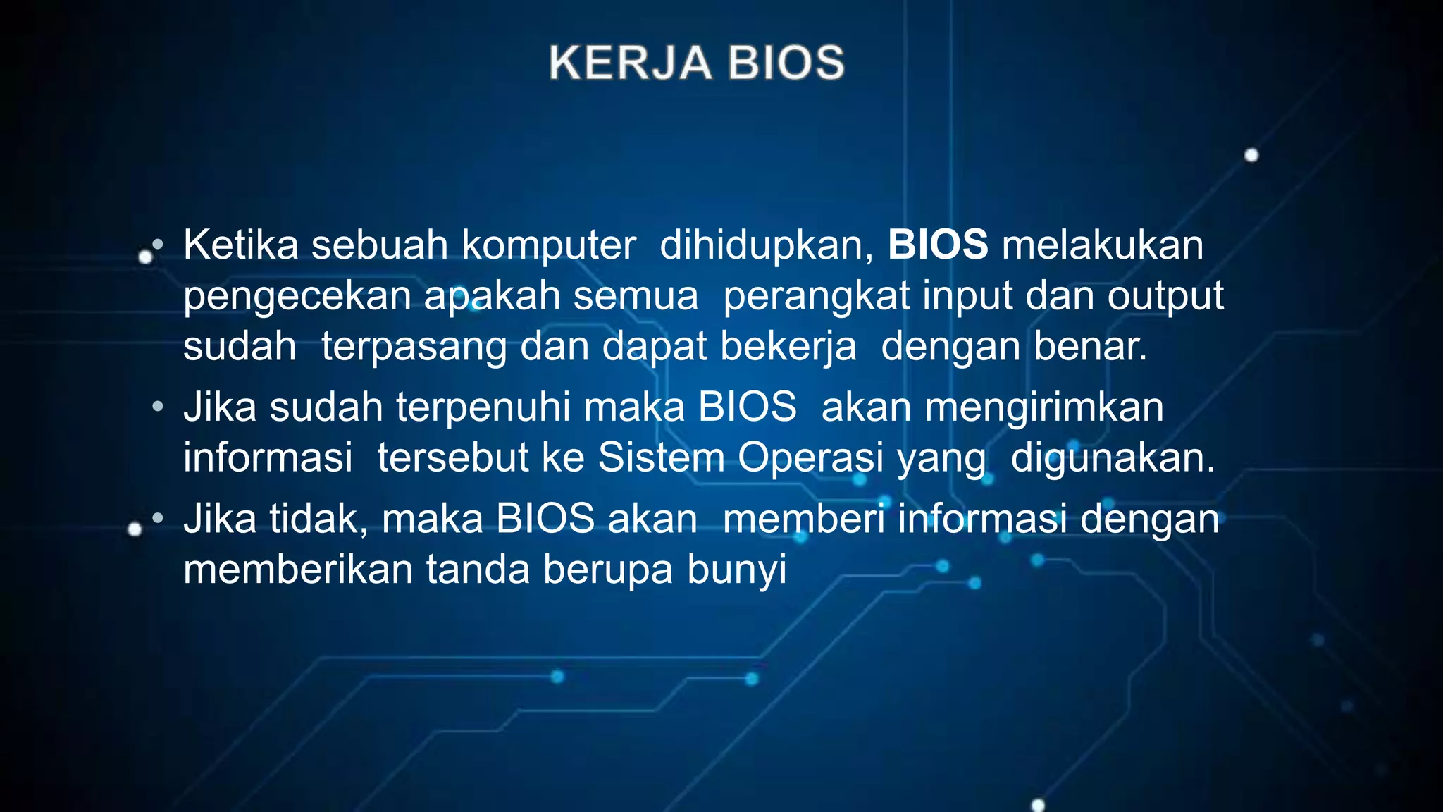 Konfigurasi bios | PPTX