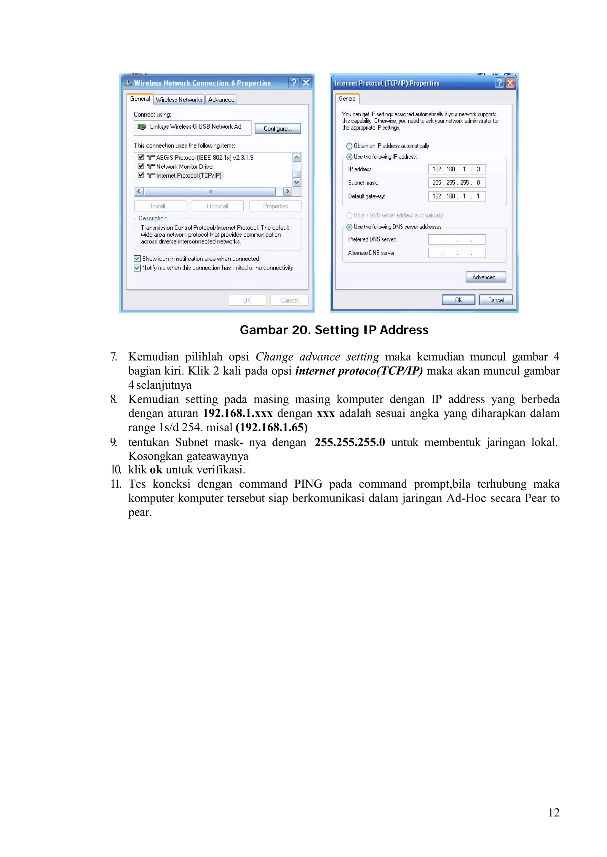 Konfigurasi dasar wlan | PDF