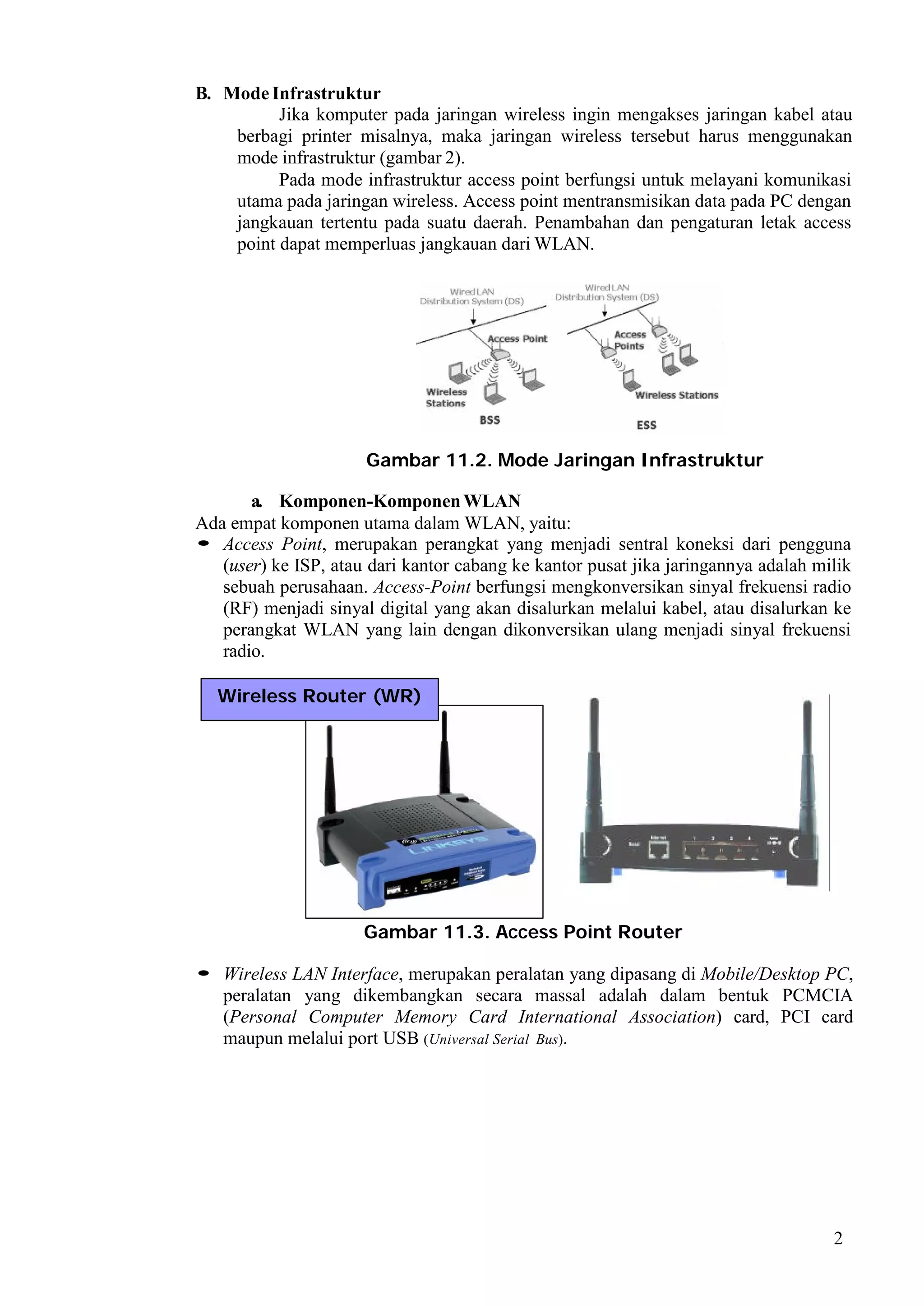 Konfigurasi dasar wlan | PDF