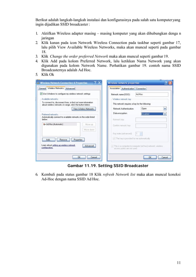 Konfigurasi dasar wlan | PDF