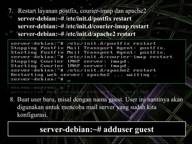 Konfigurasi debian 5 | PPTX