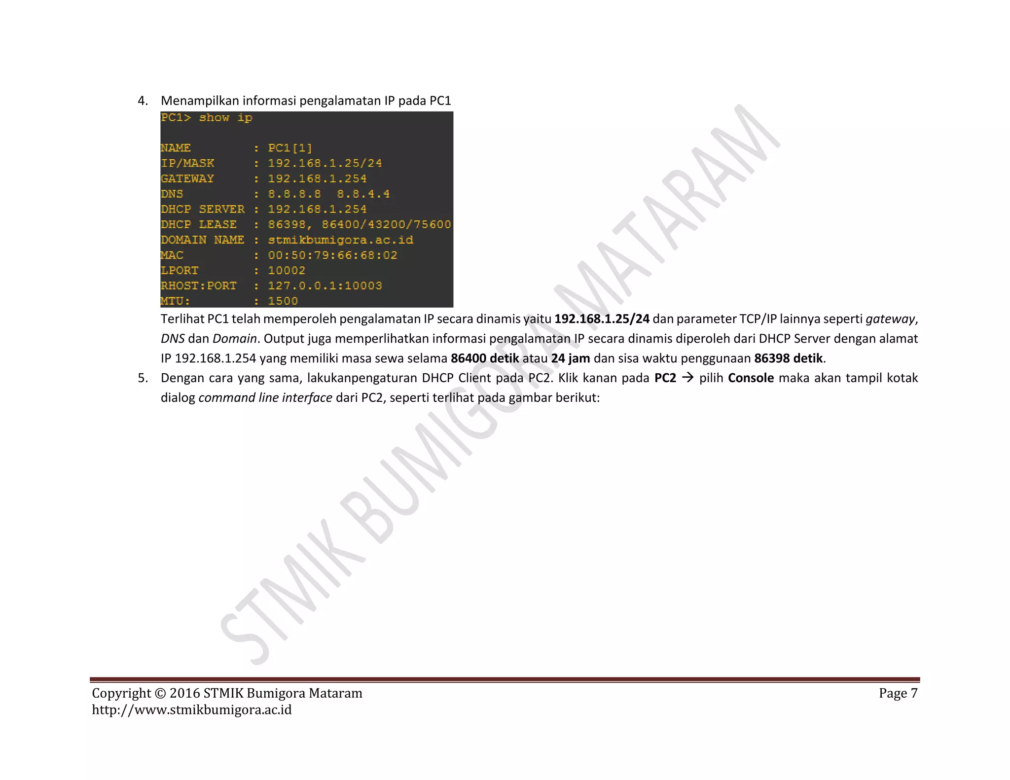 Konfigurasi DHCP Server dan DHCP Relay Agent di Mikrotik Menggunakan ...