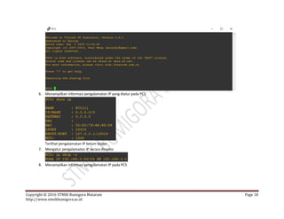 Konfigurasi DHCP Server dan DHCP Relay Agent di Mikrotik Menggunakan GNS3 | PDF