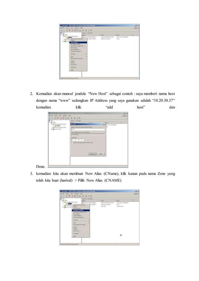Konfigurasi dhcp windows server 2003 | PDF