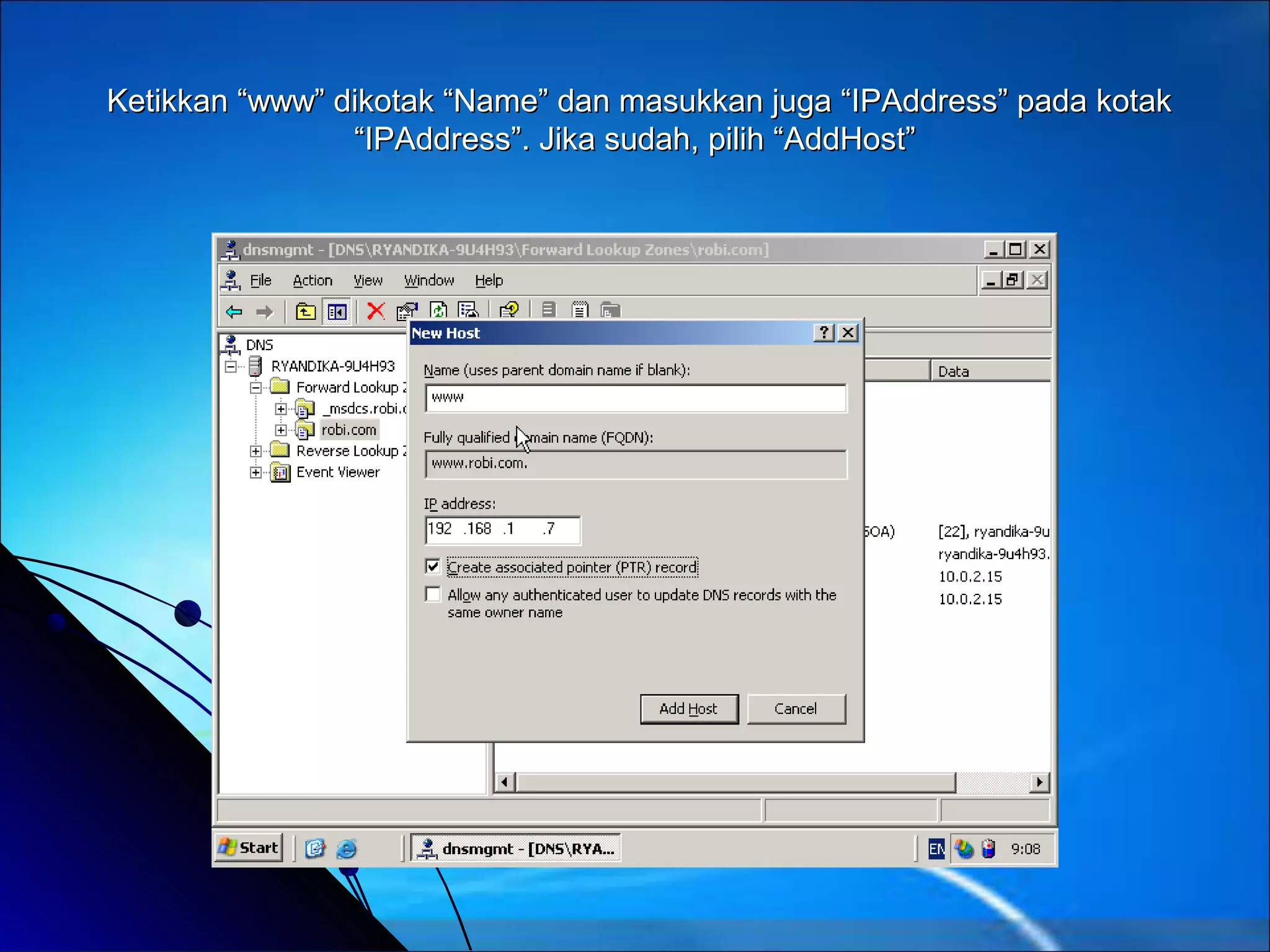 Konfigurasi DNS | PPT