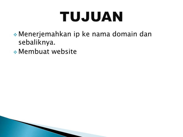 Konfigurasi dns dan web server | PPT