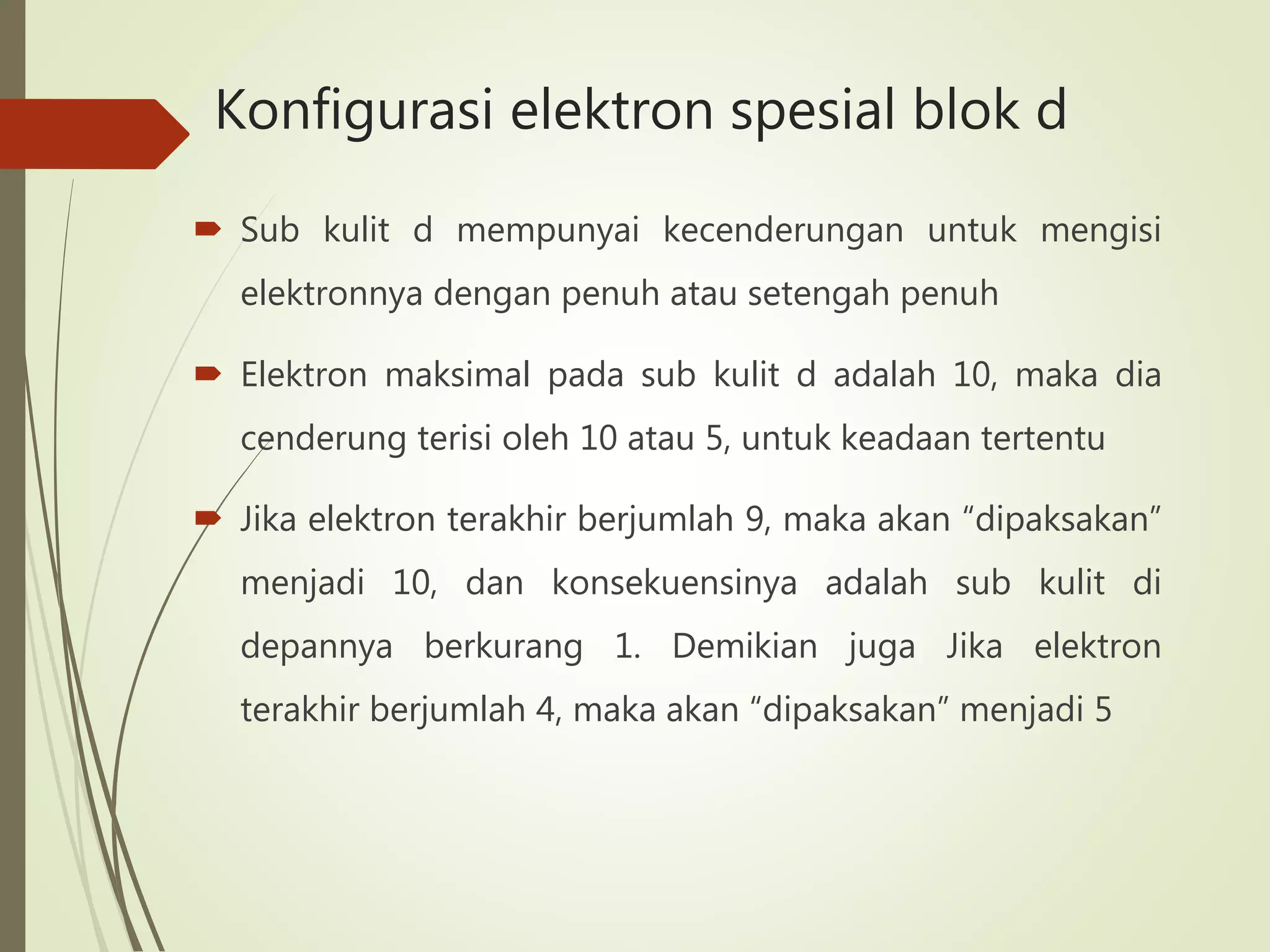 Konfigurasi elektron | PPTX